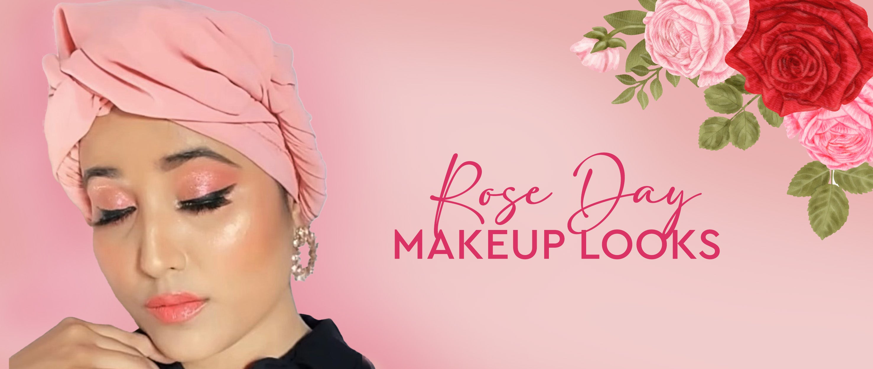 7 Pretty Pink Makeup Looks for Rose Day – Faces Canada