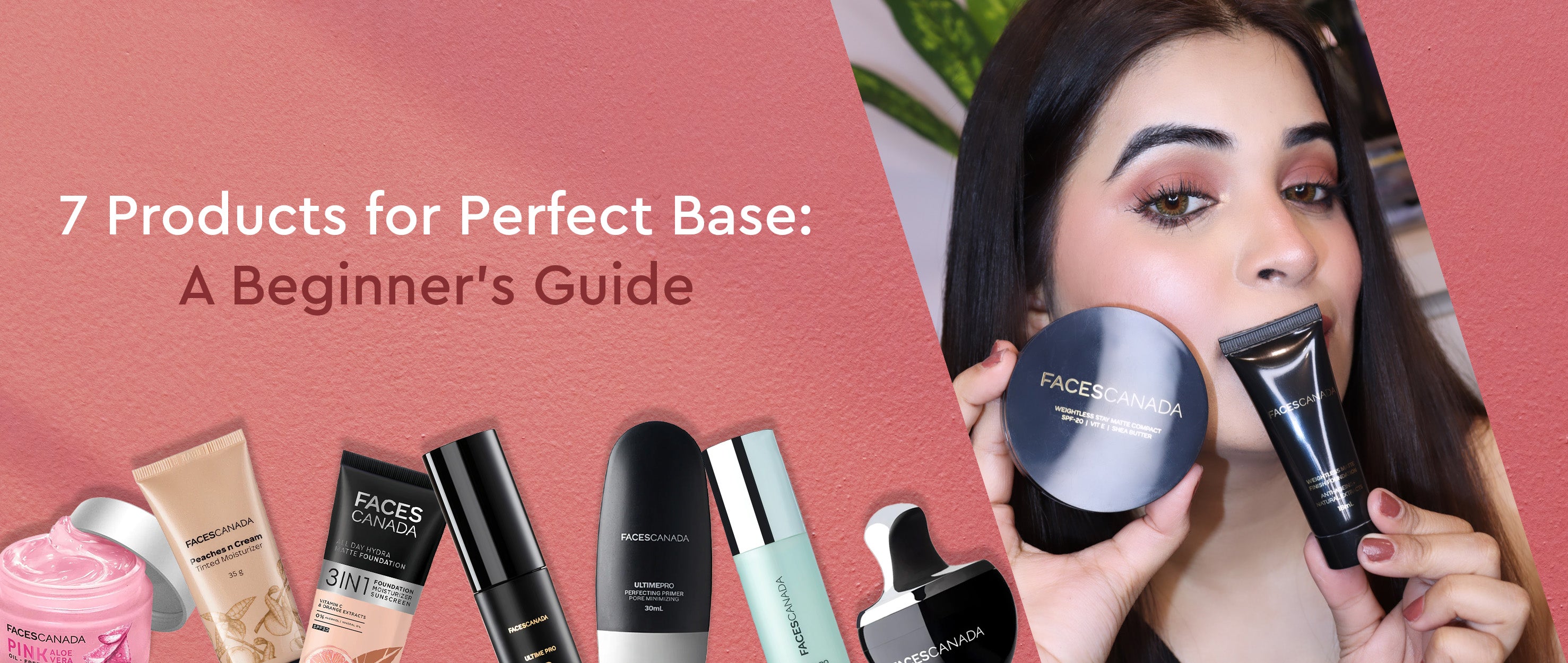 The Only Basic Makeup Products You Need for a Flawless Base – Faces Canada