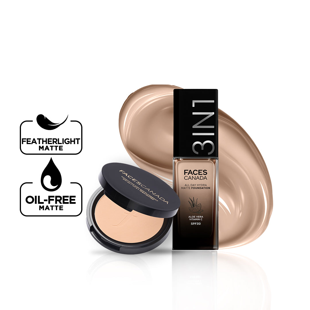 Face Makeup Combo - Buy Compact Powder + Foundation Combo Online ...
