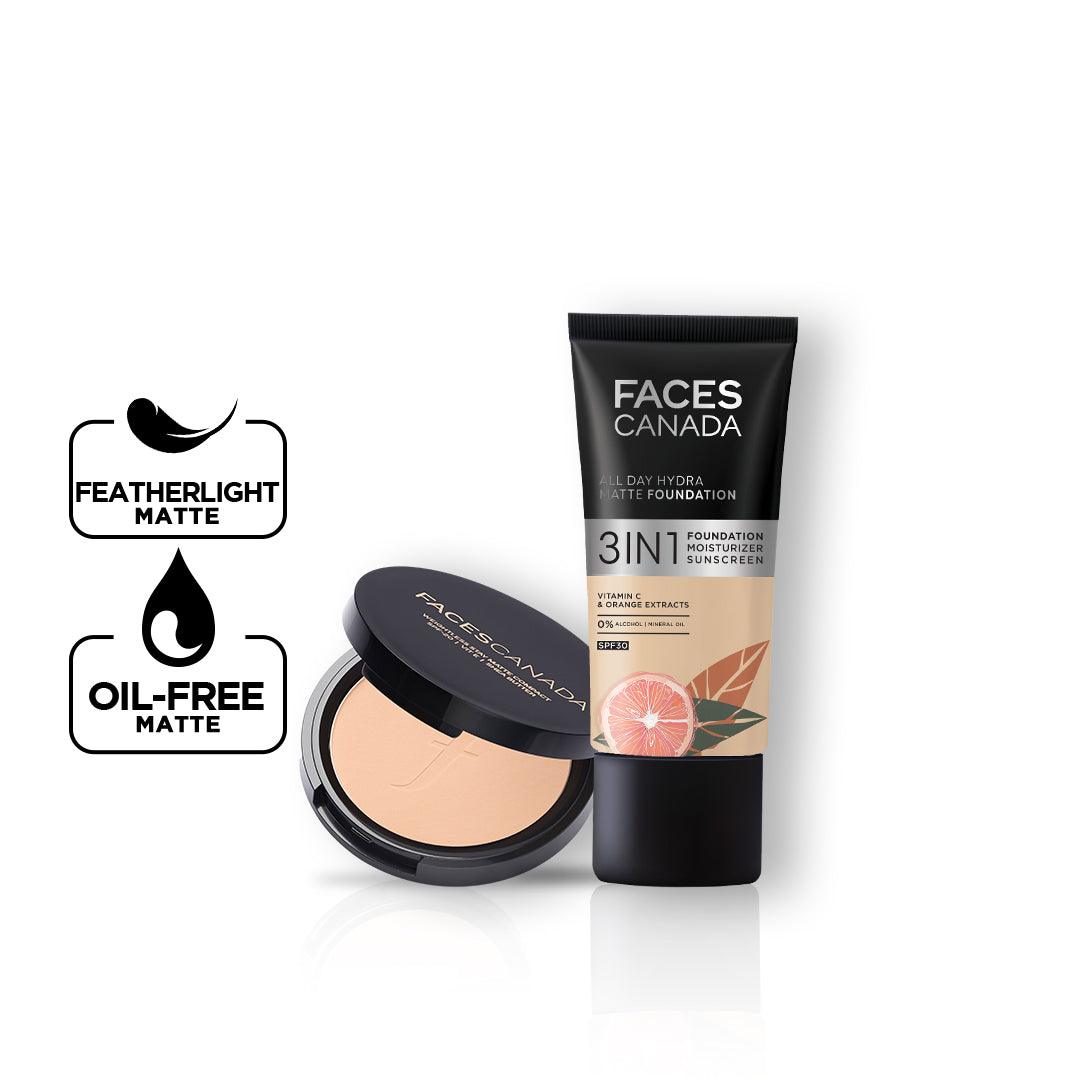 Face Makeup Combo - Buy Compact Powder + Foundation Combo Online ...